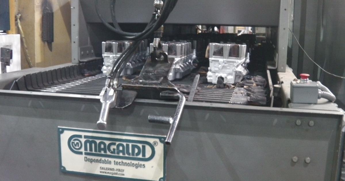 Aluminum casting cooler | Magaldi